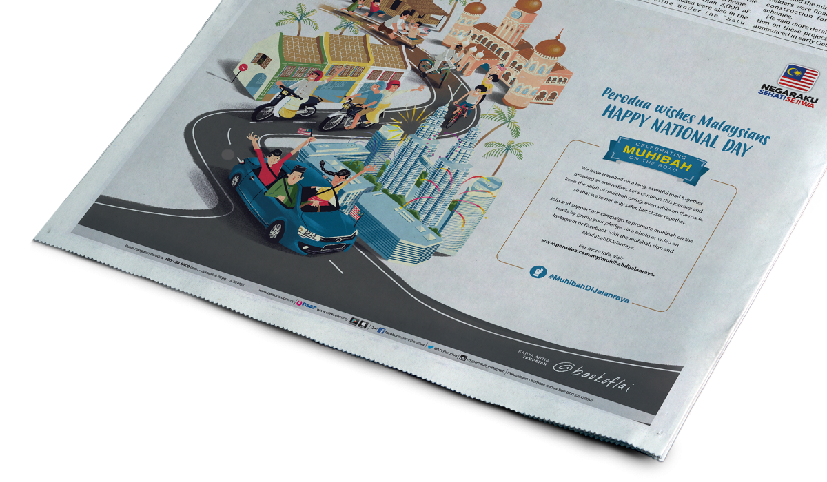 Perodua’s Merdeka Key Visual – Studio Behind 90