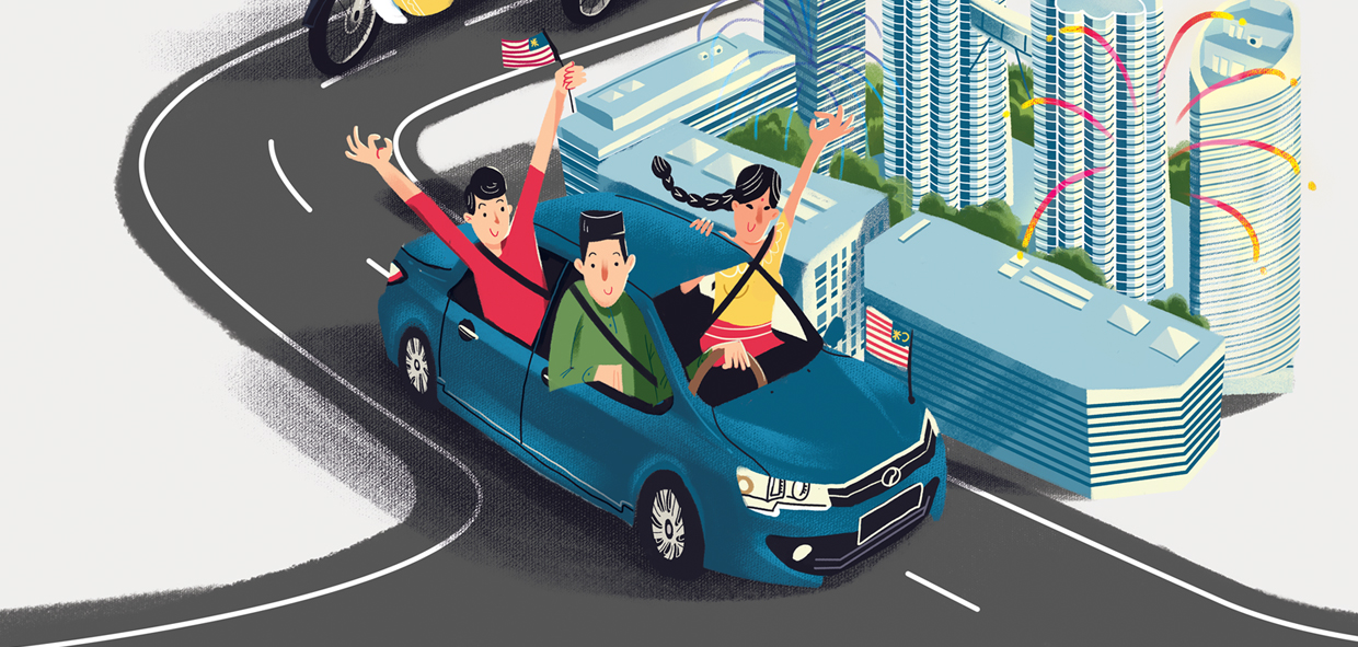 Perodua’s Merdeka Key Visual – Studio Behind 90