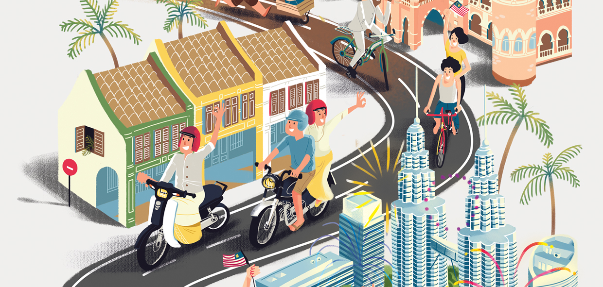 Perodua’s Merdeka Key Visual – Studio Behind 90